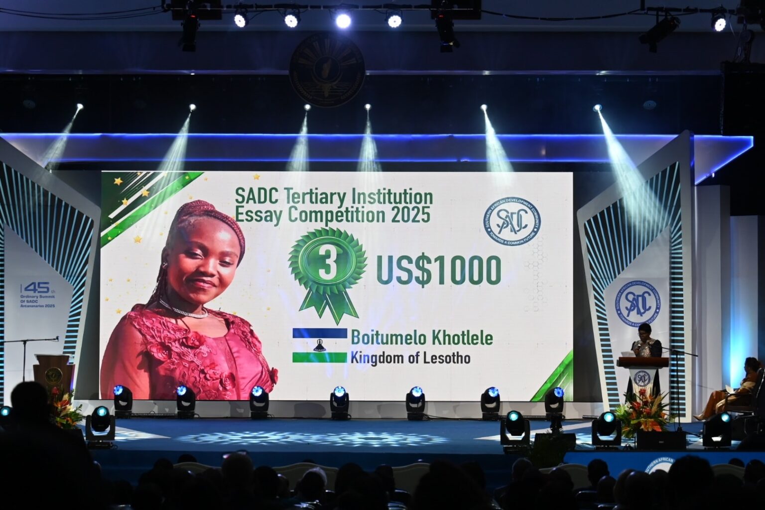 Lesotho youth scoop top prizes at SADC summit
