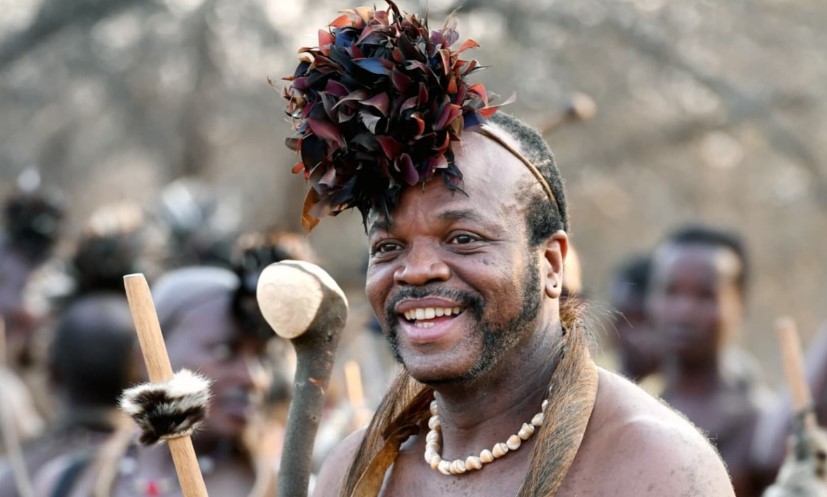 King returns from butimba at Hlane